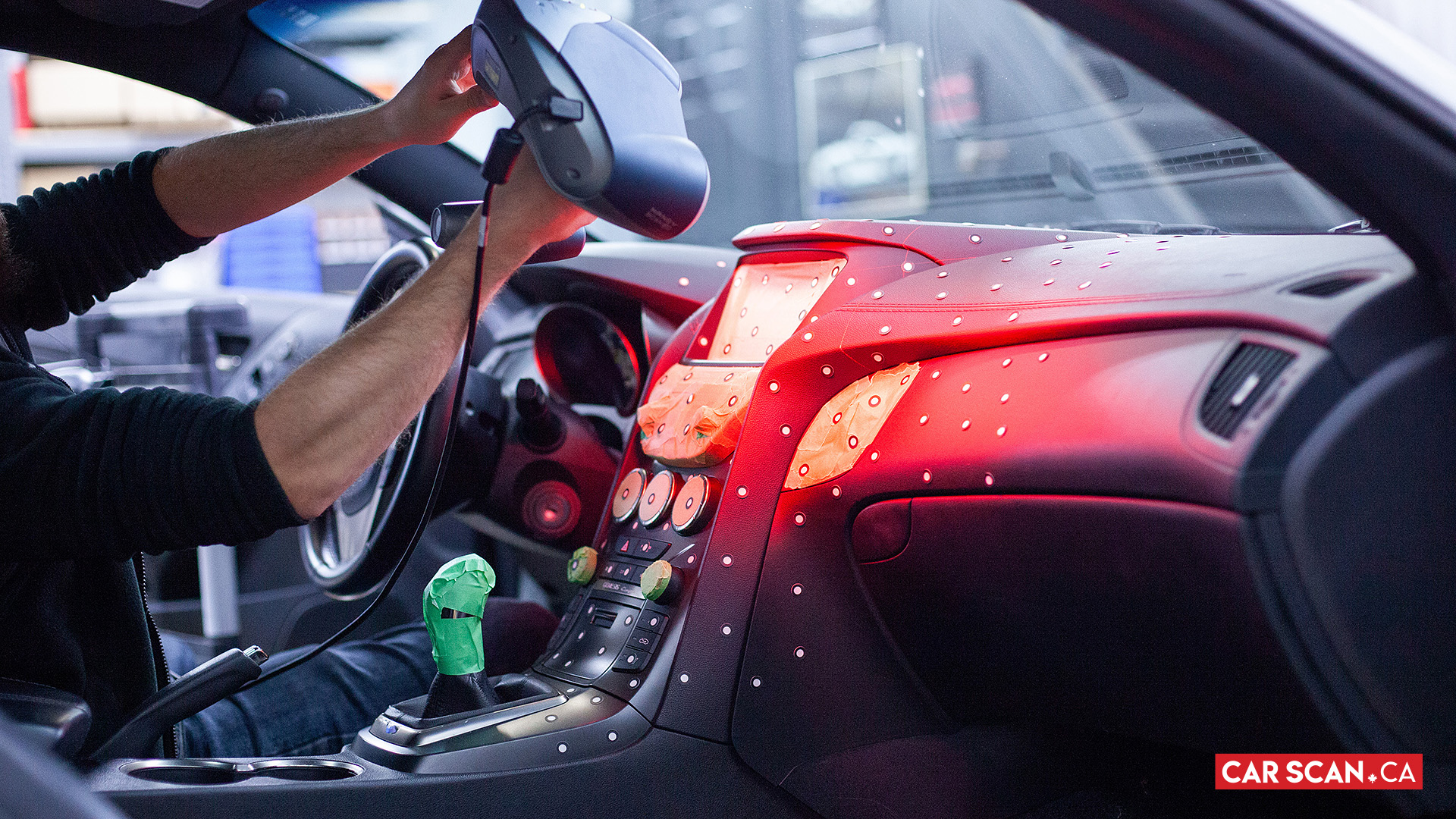 3D Scanning 2015 Hyundai Genesis Coupe Dashboard | CarScan.ca