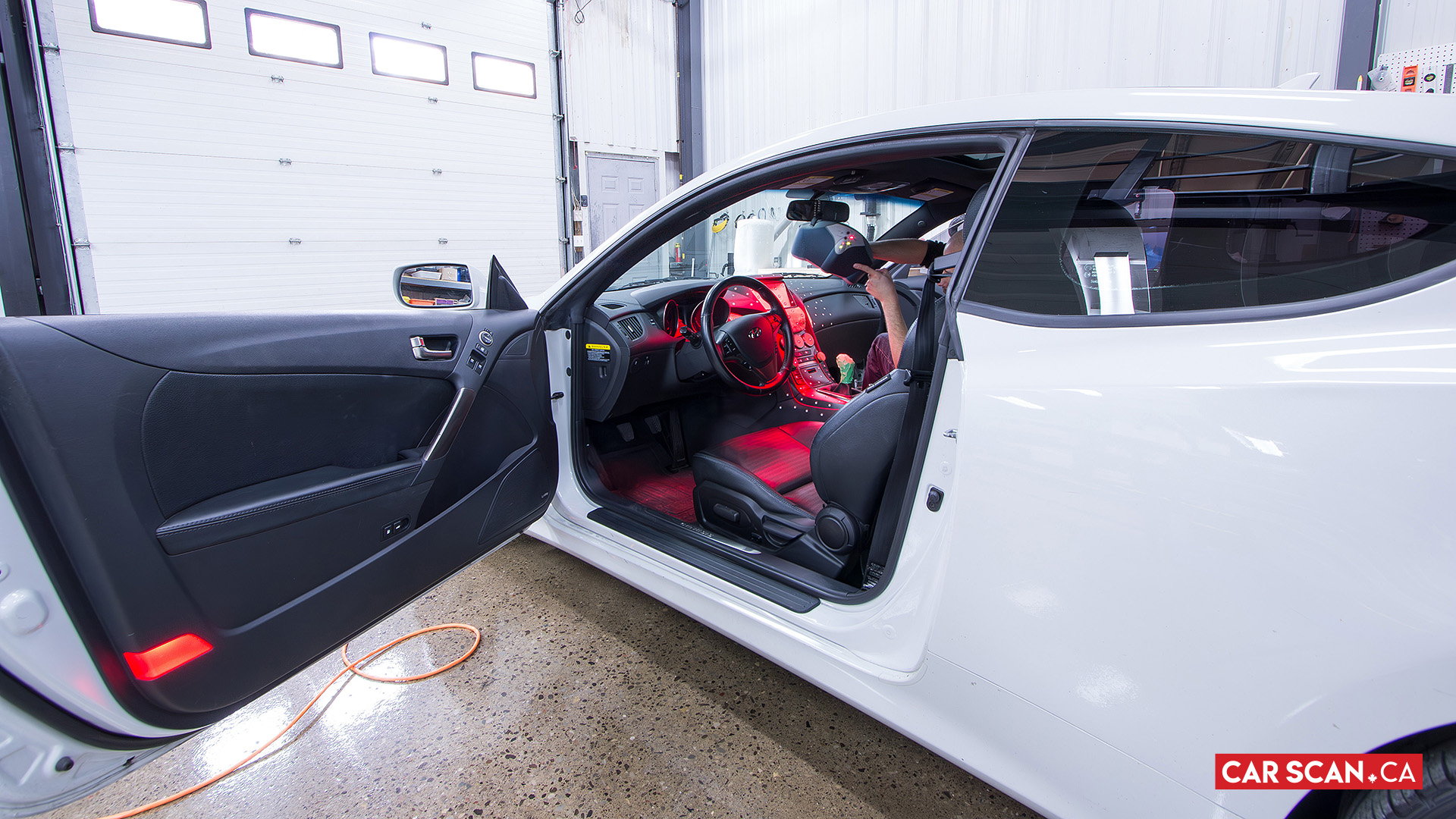 3D Scanning 2015 Hyundai Genesis Coupe Dashboard | CarScan.ca